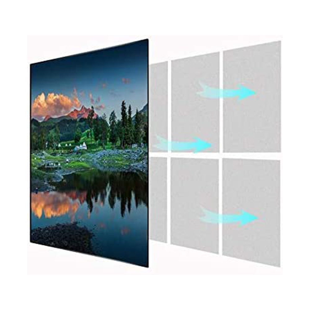 FSCREEN Iris Series Fresnel ALR Magnetic Rollable Projection Screen-100 ...