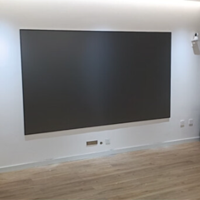 FSCREEN Iris Series Fresnel ALR Flat Panel Hard Projection Screen-100 ...